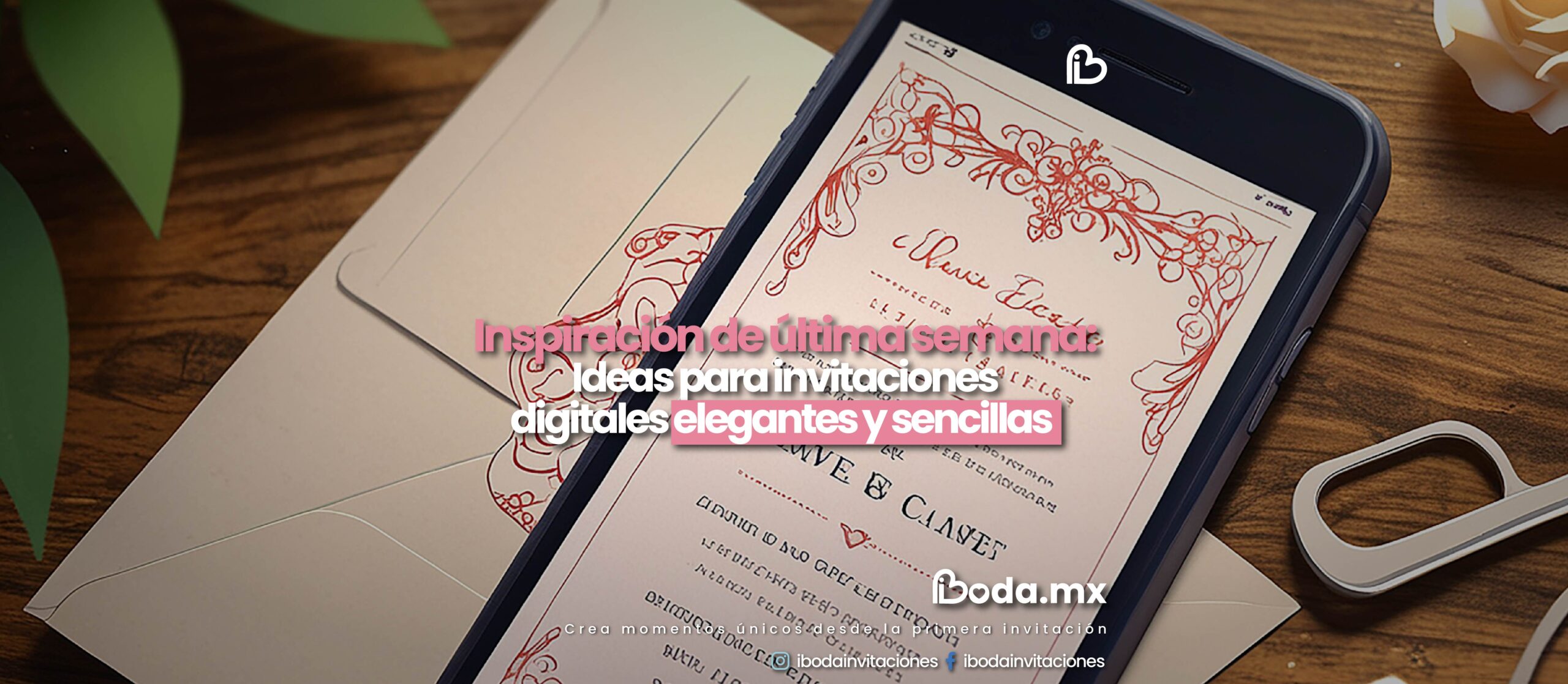 Invitaciones Digitales Elegantes y Sencillas